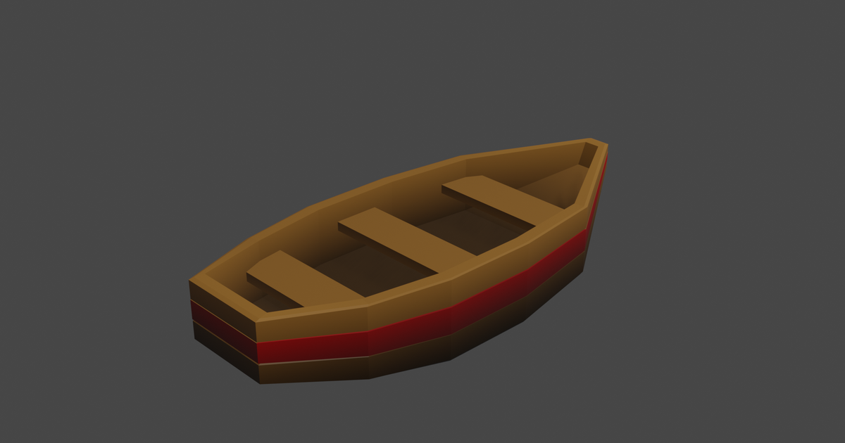 Simple Boat by WatermelonSlice | Download free STL model | Printables.com