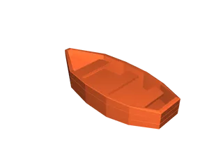 Simple Boat by WatermelonSlice | Download free STL model | Printables.com