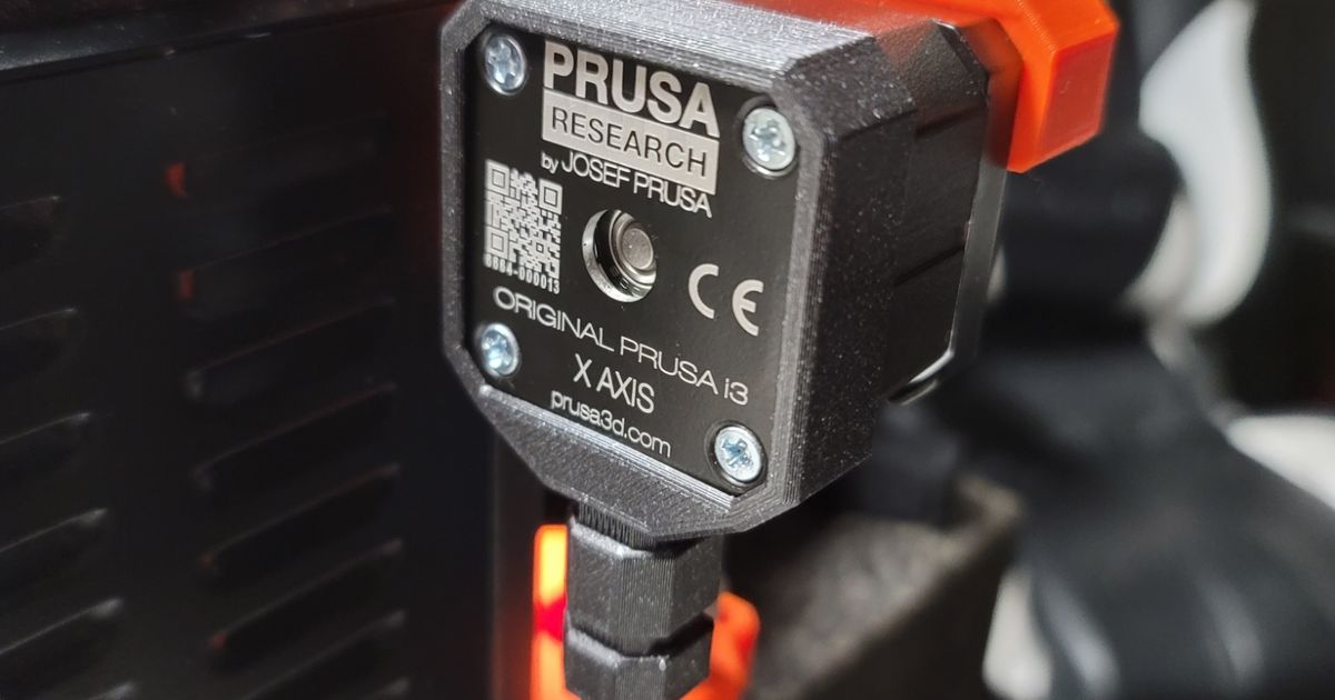 X axis motor cable wire protection strain relief Prusa's Mk3 and Mk4 by ... X axis motor cable wire protection strain relief Prusa's Mk3 and Mk4 by ...