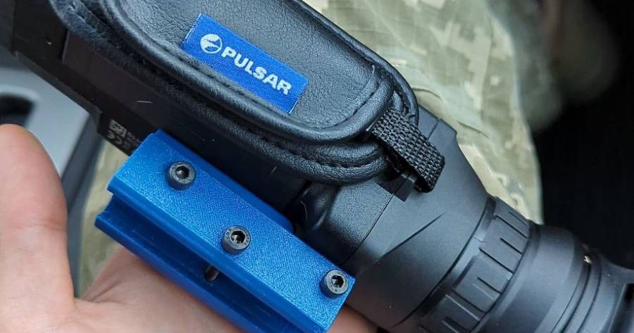 Pulsar Helion Thermal Monocular picatinny mount by antoncnc | Download ...