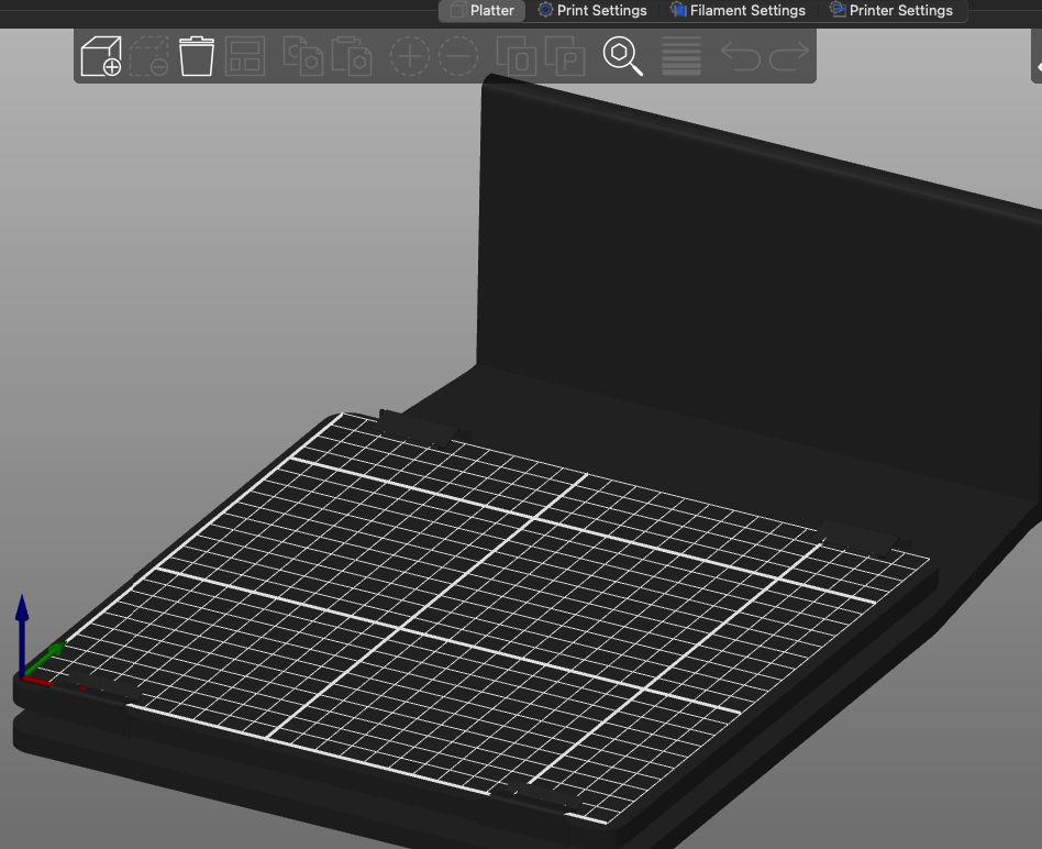 Ultimaker 2GO superSlicer/ prusaSlicer buildplate model by antoncnc ...
