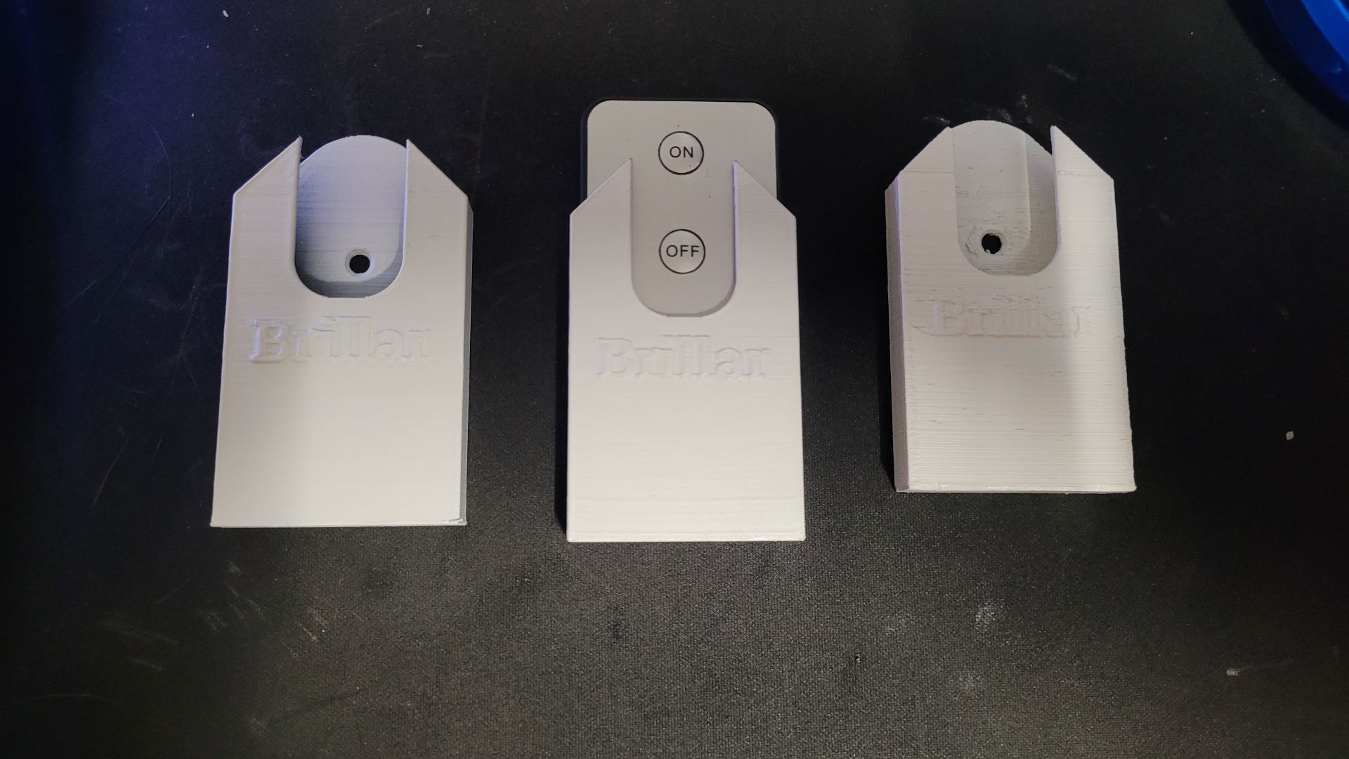 Brillar LED Remote Control Wall holder by Khalm Down Hobbies | Download ...