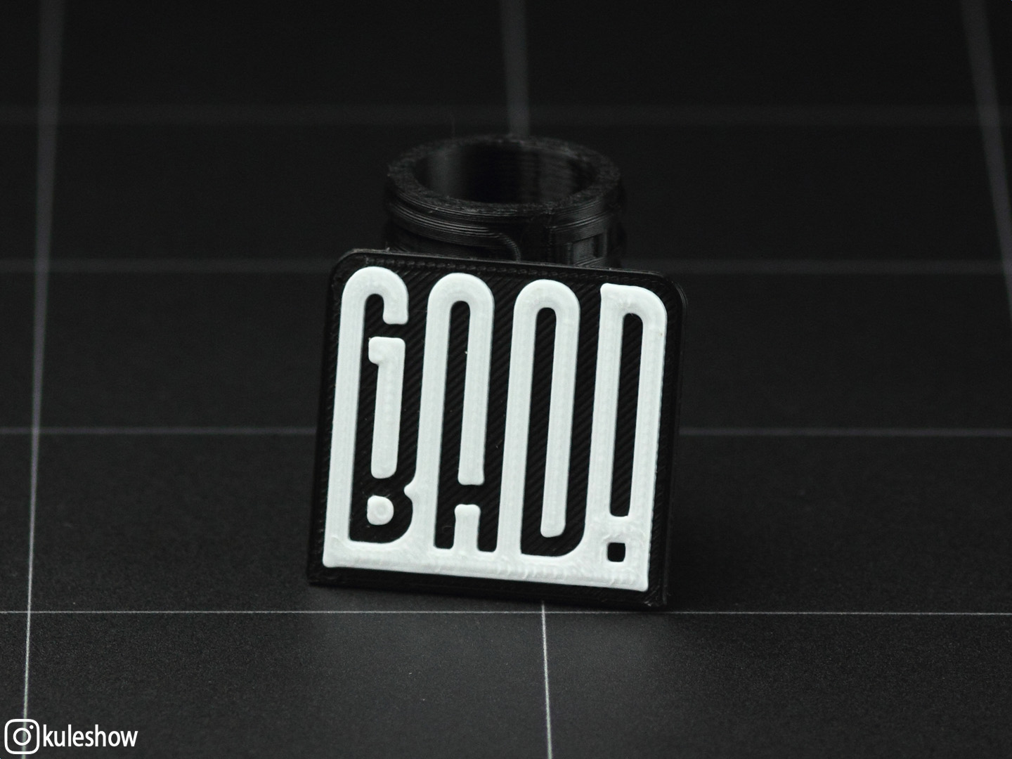 Good Bad Logo by bigovereasy | Download free STL model | Printables.com