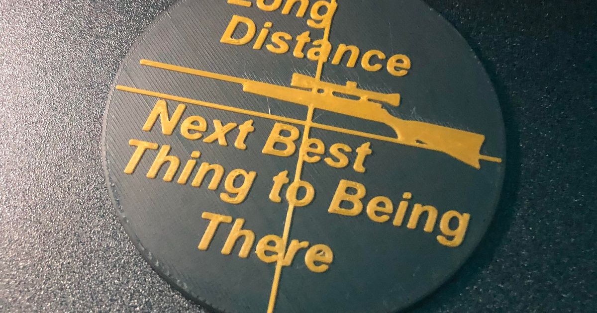 Raised Text Hunting Coaster For Dual Color by Bonfiggy | Download free ...