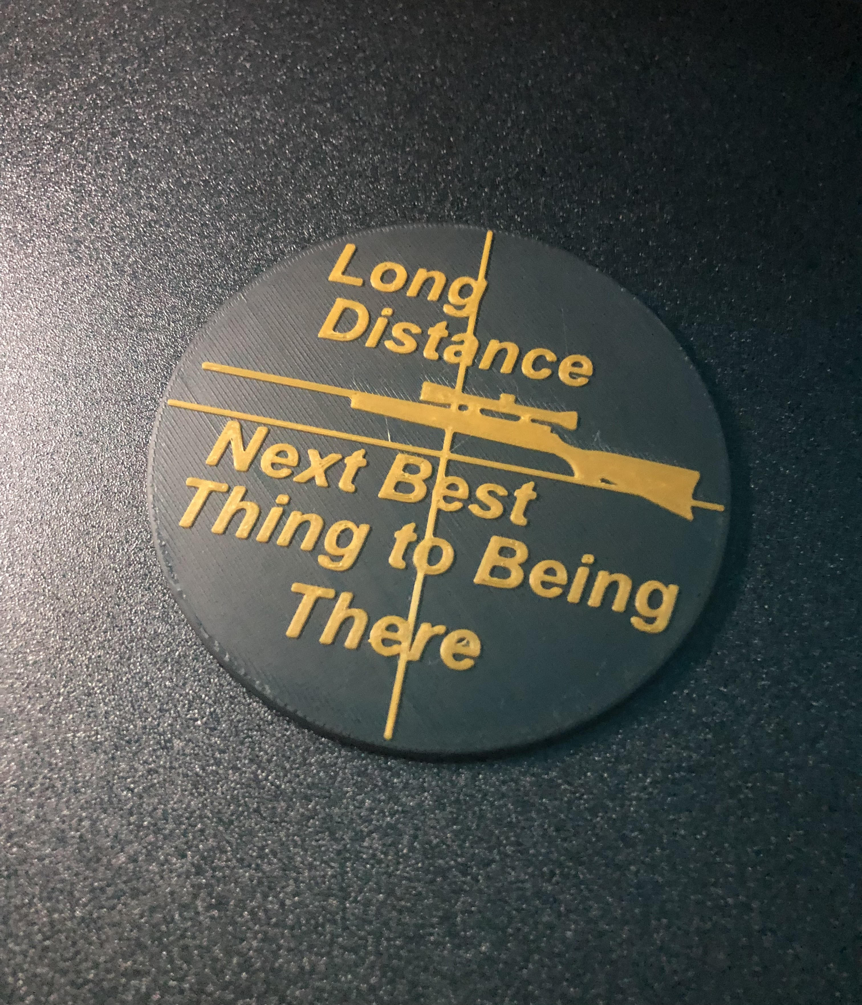 Raised Text Hunting Coaster For Dual Color by Bonfiggy | Download free ...