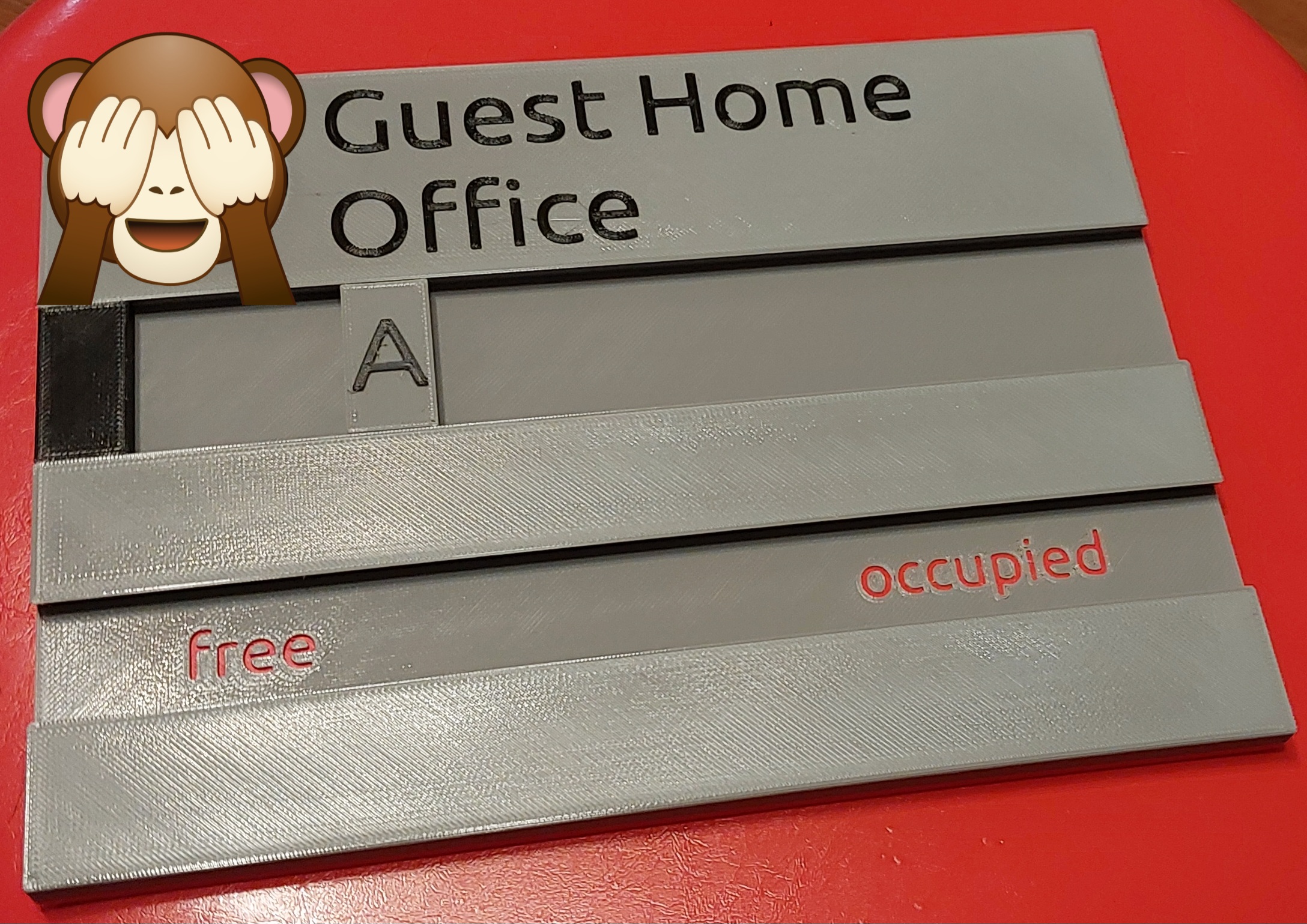 Room Sign Plate by chrbau | Download free STL model | Printables.com