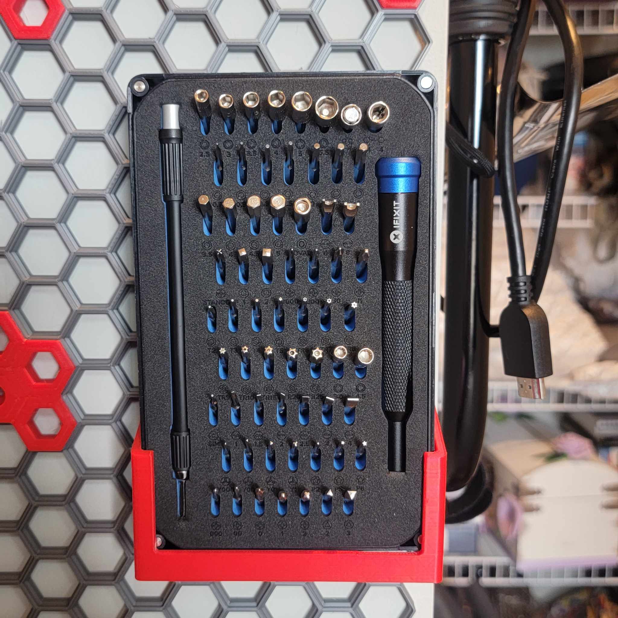 Screw This! iFixit Tool Case Mount by Bucio.Boi | Download free STL model | Printables.com