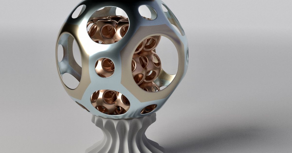 Stacked Spheres by SteedMaker | Download free STL model | Printables.com