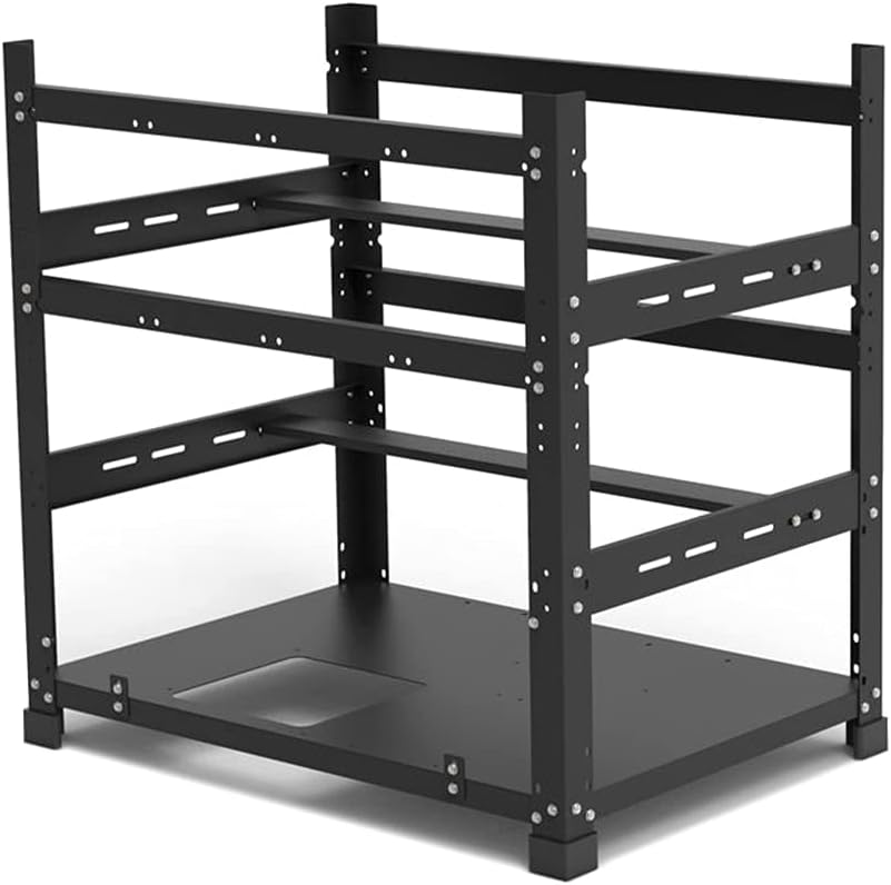 Stackable adapters for 12x GPU Openframe Mining Rig Frame by Moto Freak ...