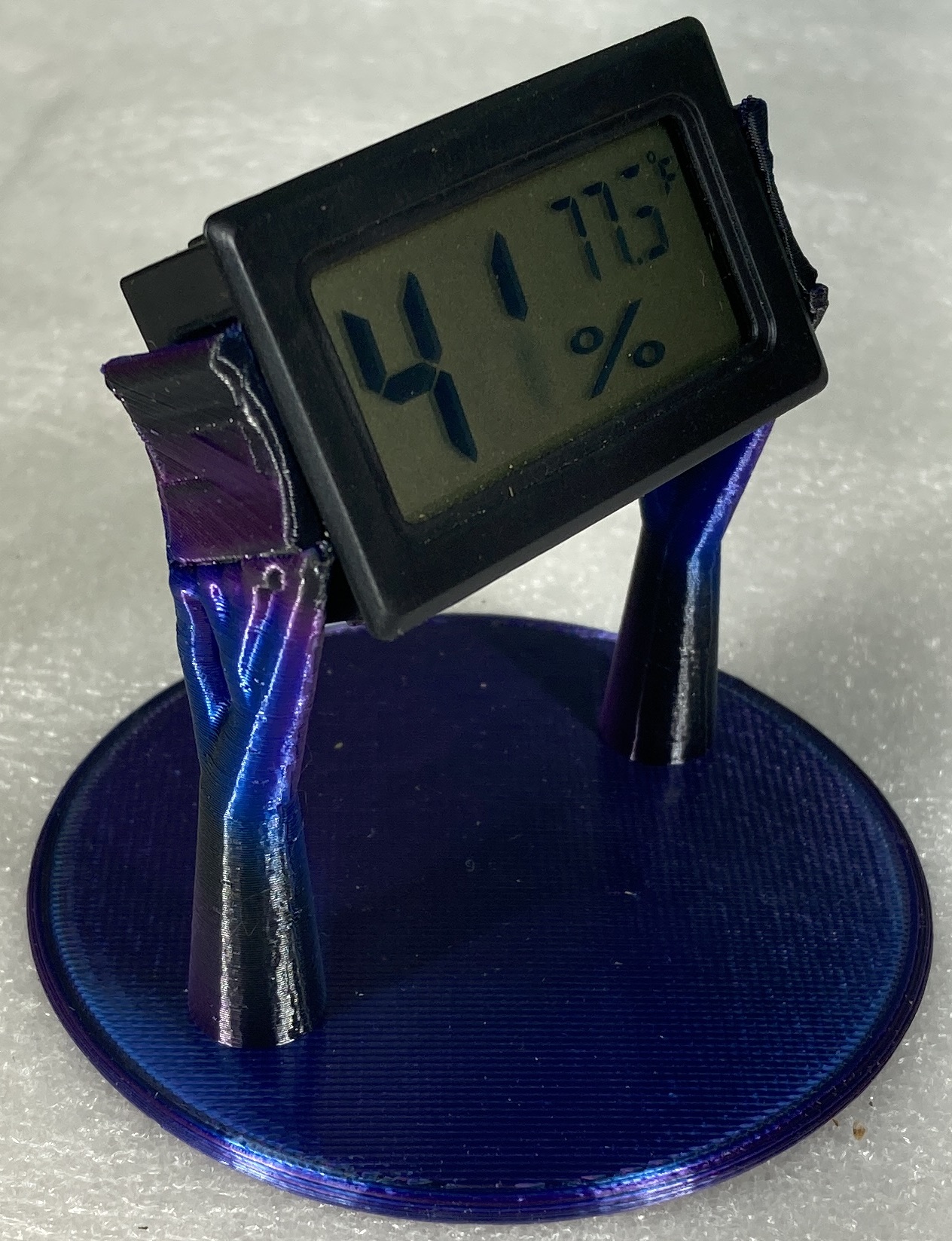 Organic Hygrometer Stand by hoco | Download free STL model | Printables.com