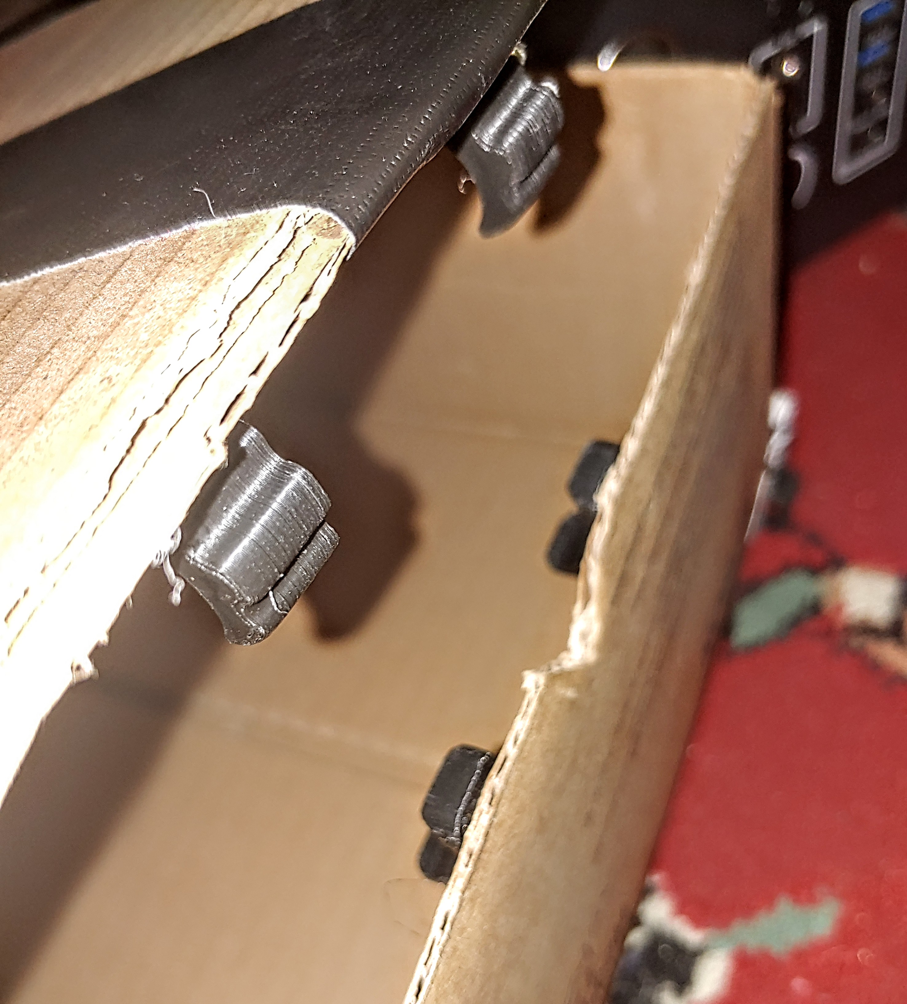 Cardboard Box Front Latches by SeventhSeeker | Download free STL model ...