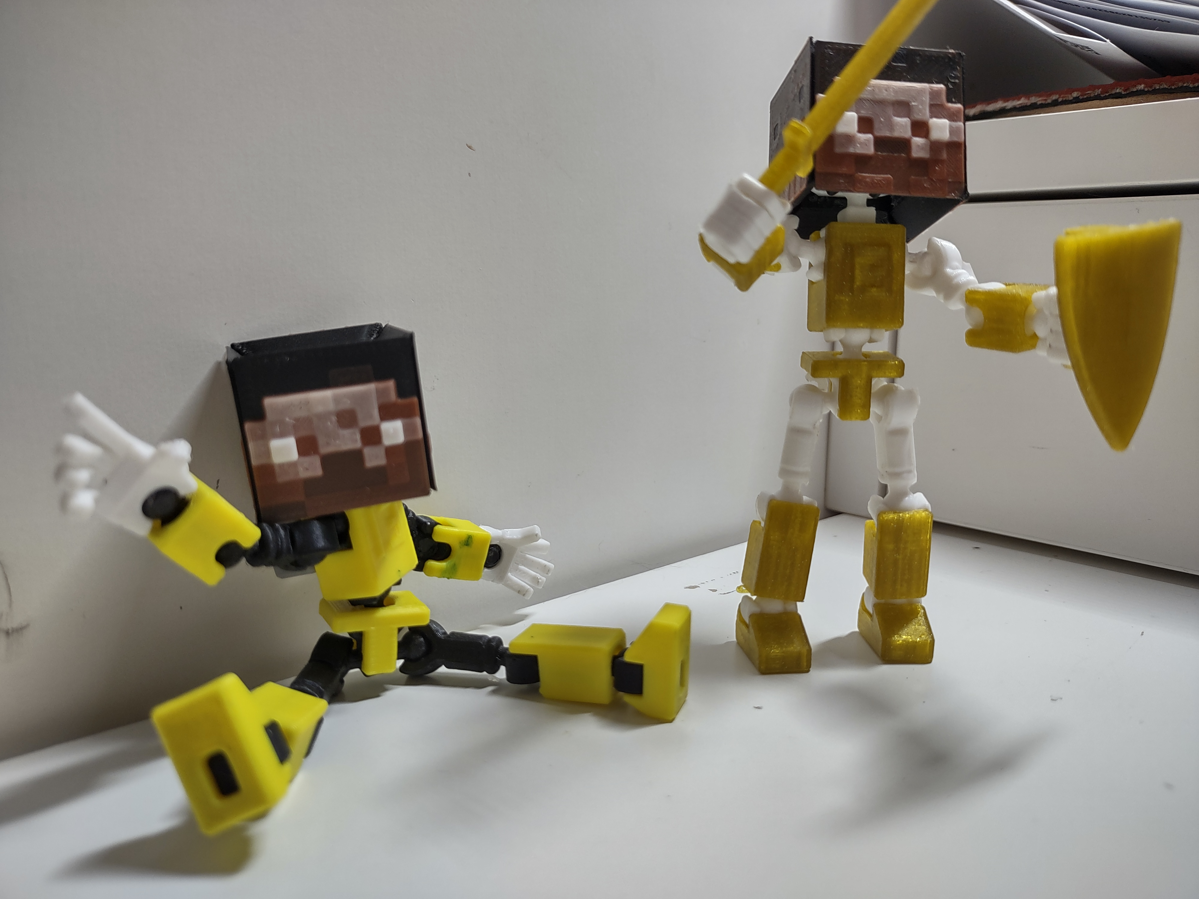 Minecraft MINI 13 Multicolor Hueforge Head by Chris N. | Download free ...