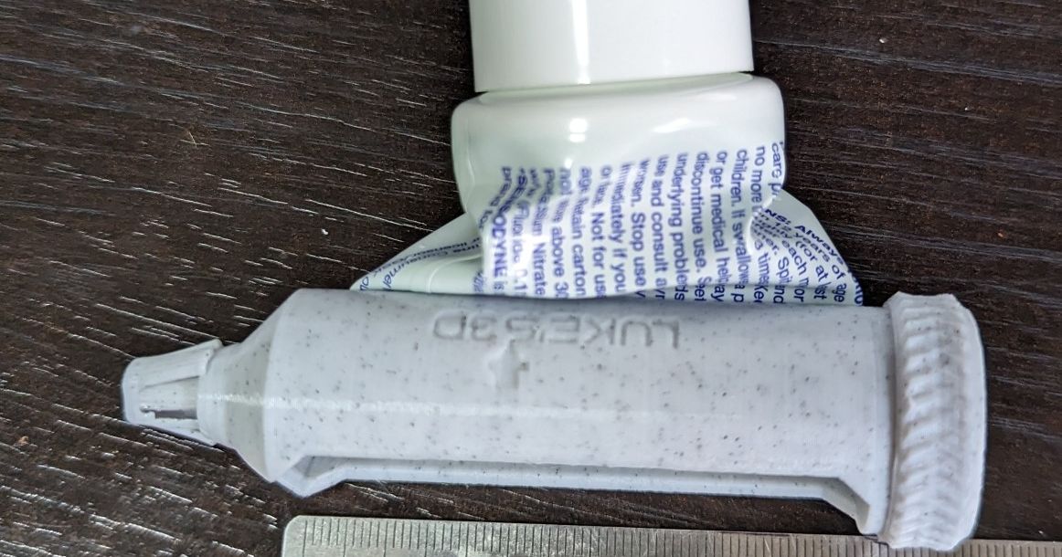 Ratchet toothpaste tube squeezer by Foden | Download free STL model ...