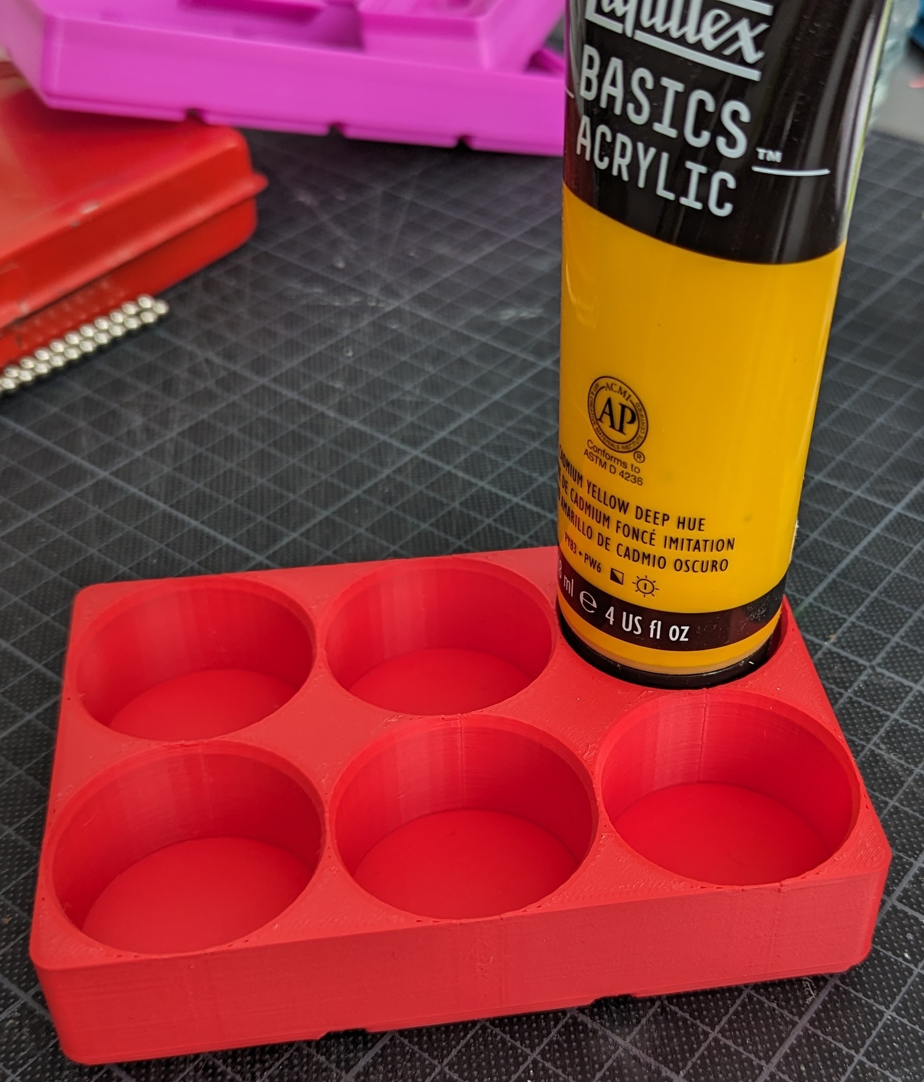 Gridfinity for color tubes (1x1 - 4x4) by WolfgangLederer | Download ...