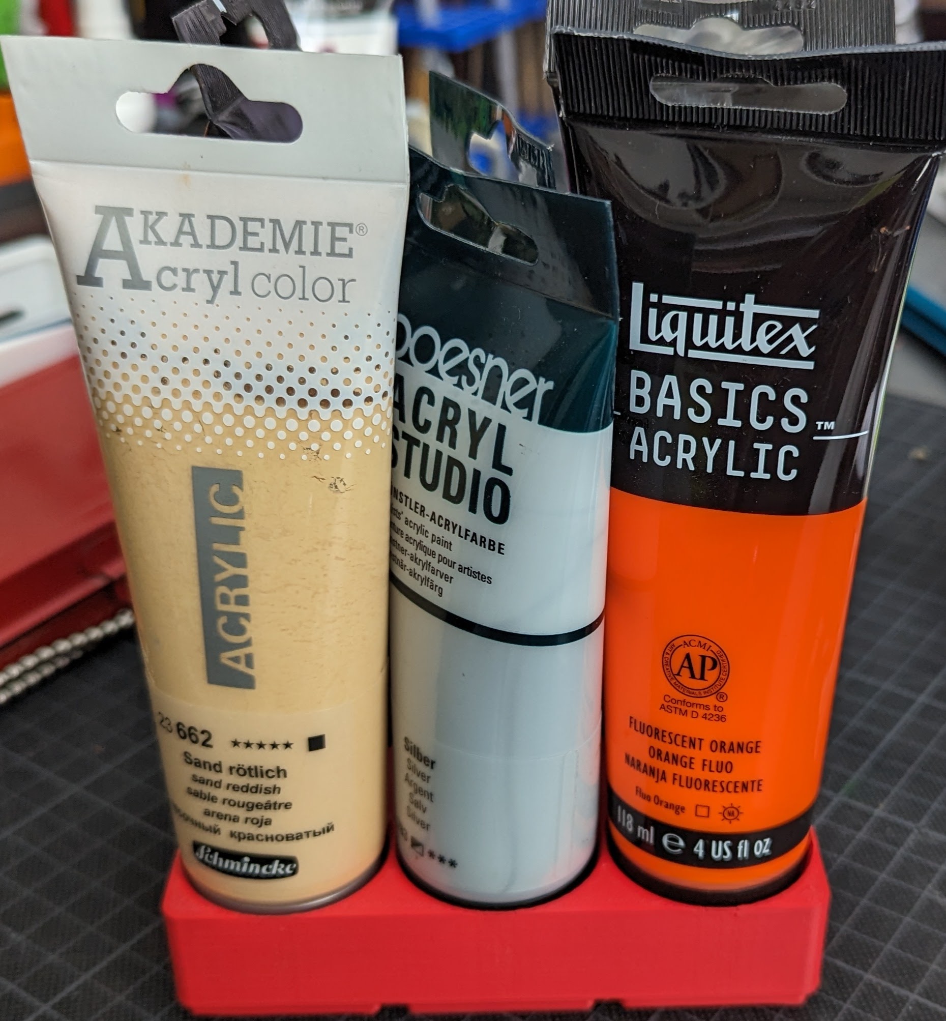 Gridfinity for color tubes (1x1 - 4x4) by WolfgangLederer | Download ...