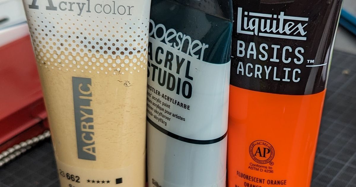 Gridfinity for color tubes (1x1 - 4x4) by WolfgangLederer | Download ...