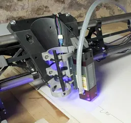 Lowrider 3 CNC NEJE laser mount for Makita ring by neilp1 | Download ...