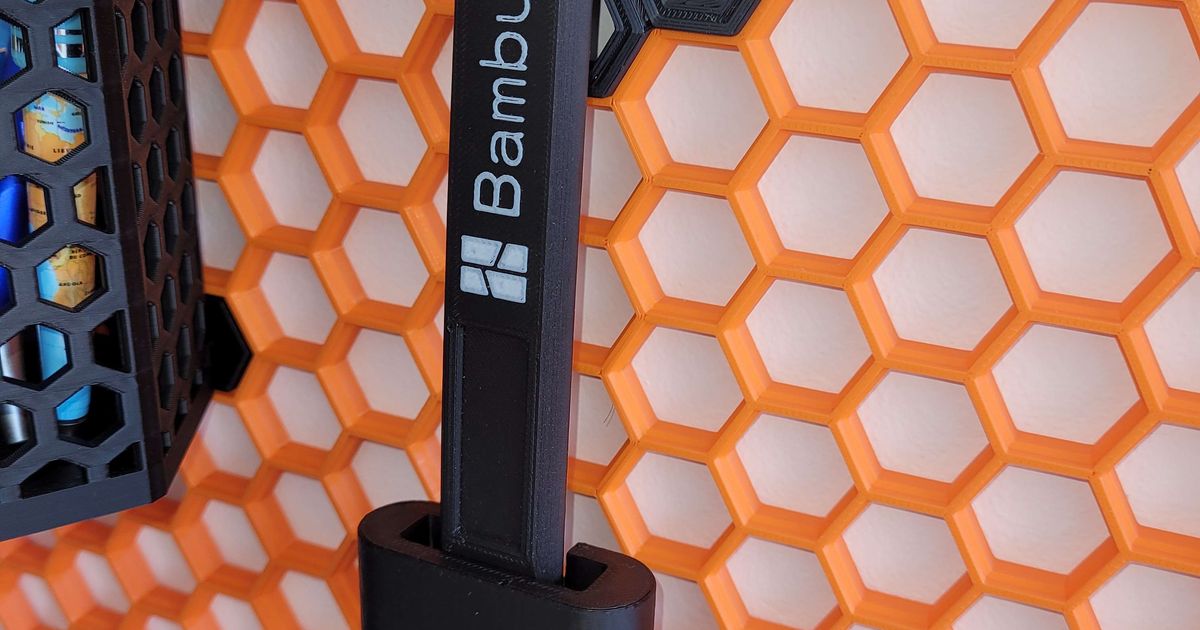Holder for the bambu lab scaper on Honeycomb by Olivier Popiers ...