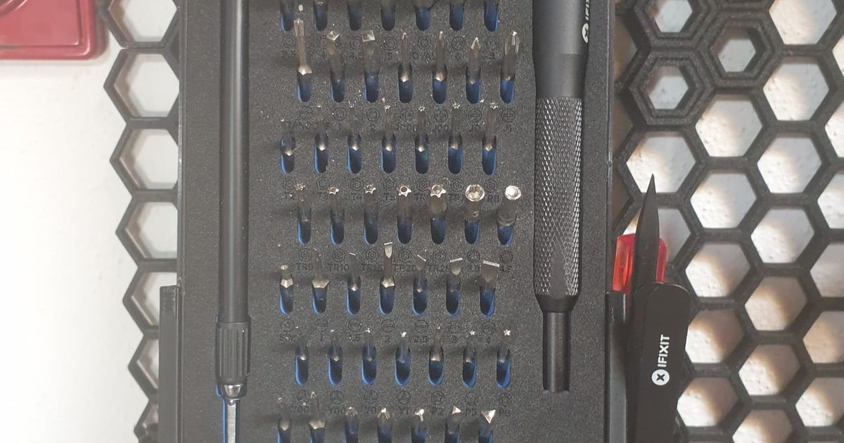 HSW | iFixit Mako Screwdriver holder + Tweezer clamps by ROLS733 ...