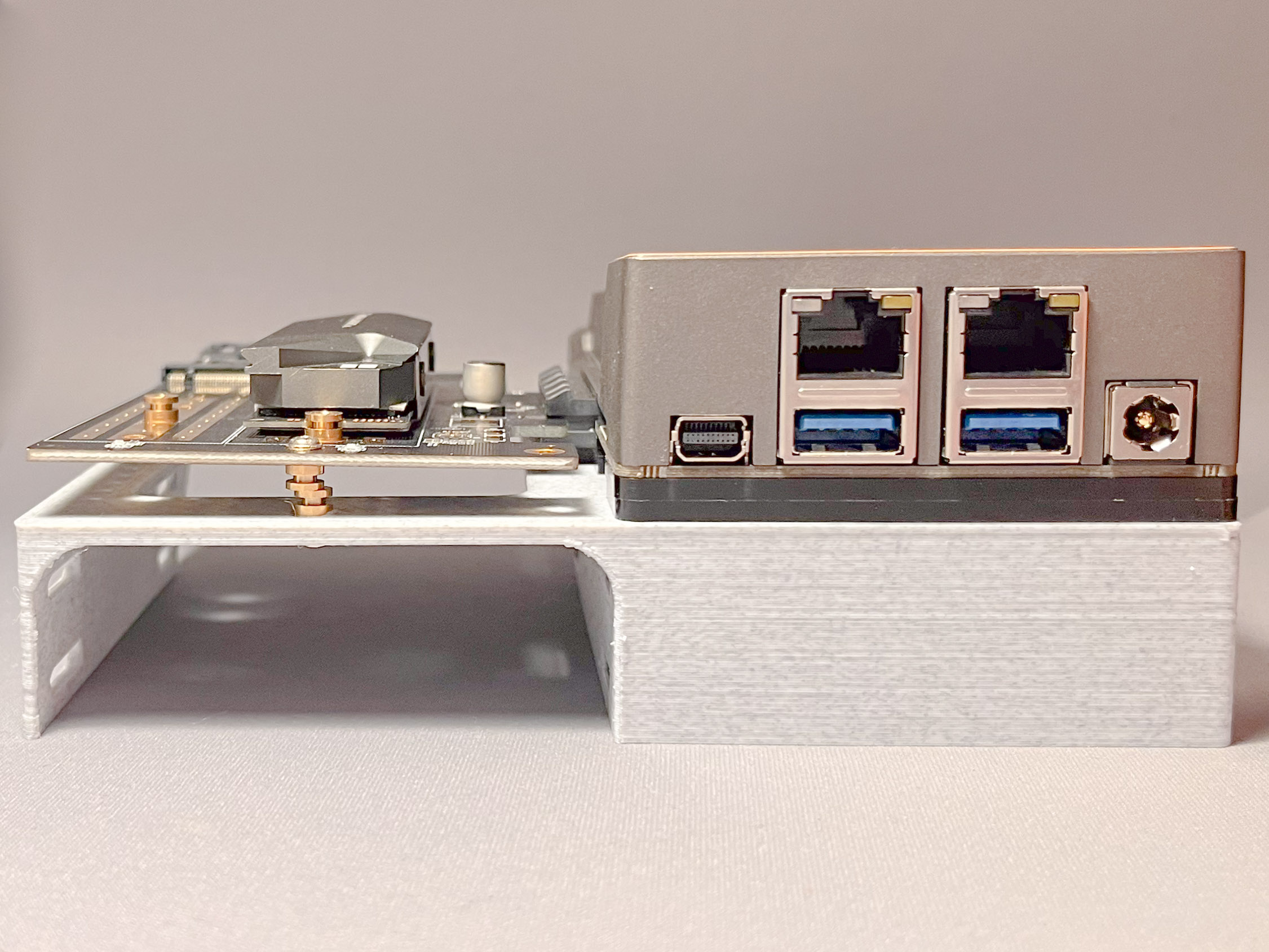 Zimaboard dual HDD and pcie m2 adapter by Simone Traversi | Download ...