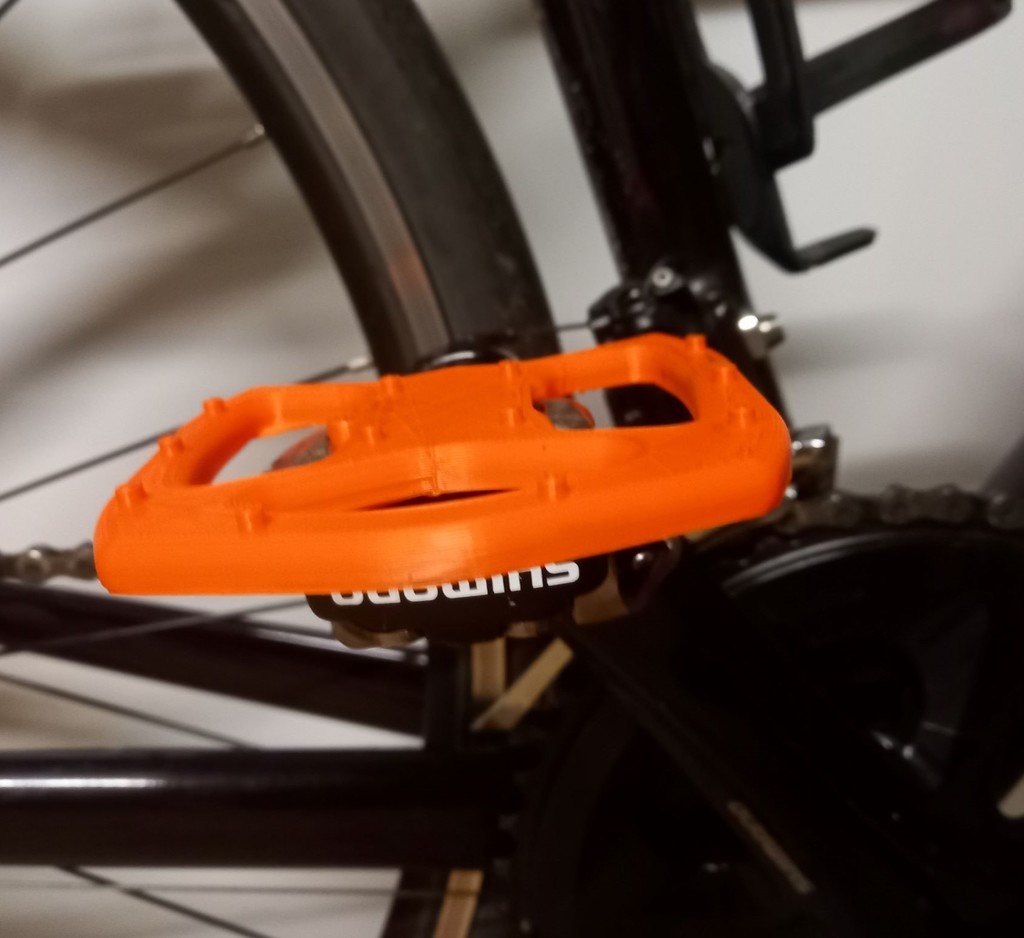 Bike SPD pedal adaptor by Petr Oujeský | Download free STL model ...
