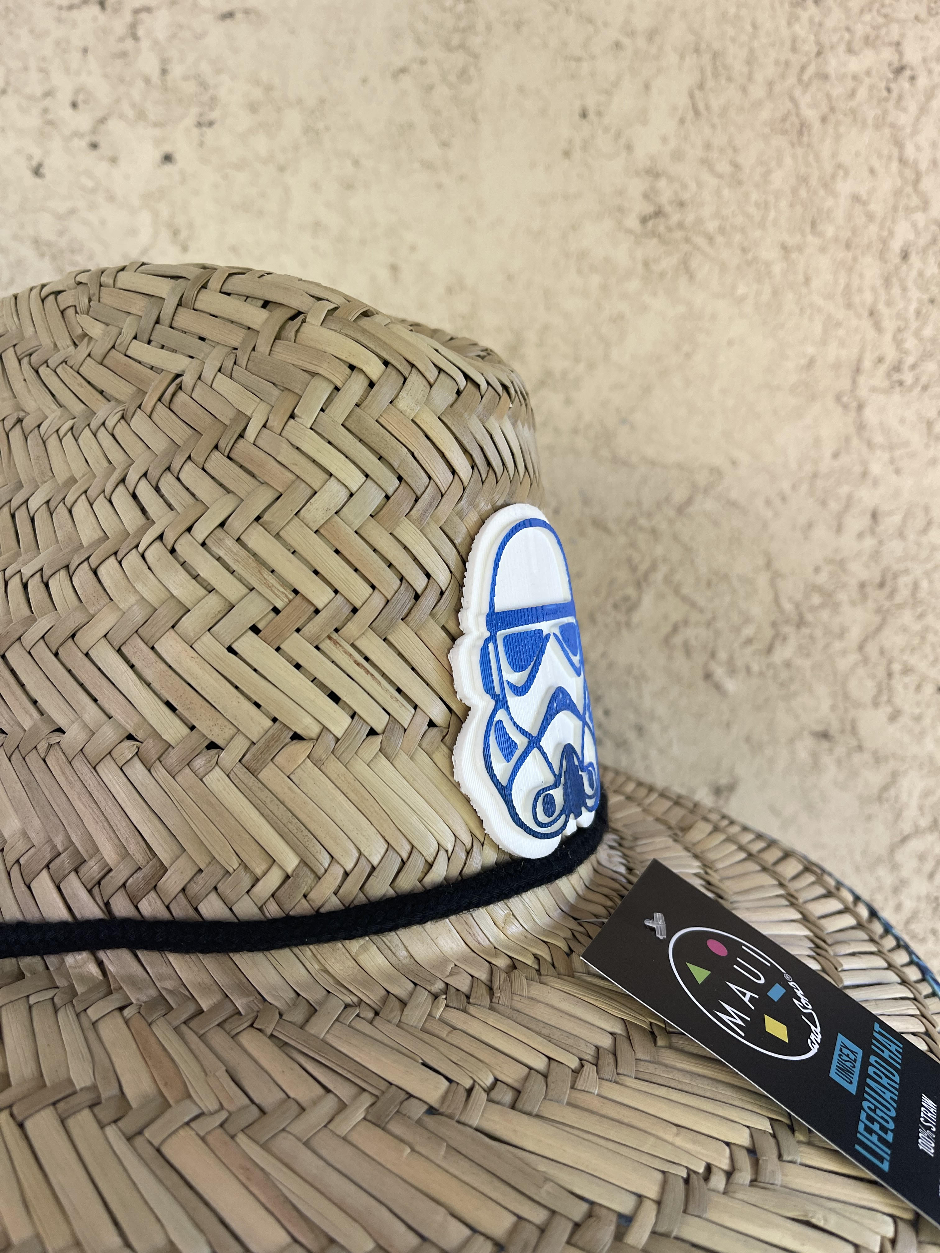 Stormtrooper Straw Hat Patch by Ageless_Co | Download free STL model ...