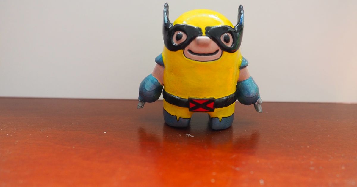 fan art mini wolverine by Mikebit | Download free STL model ...