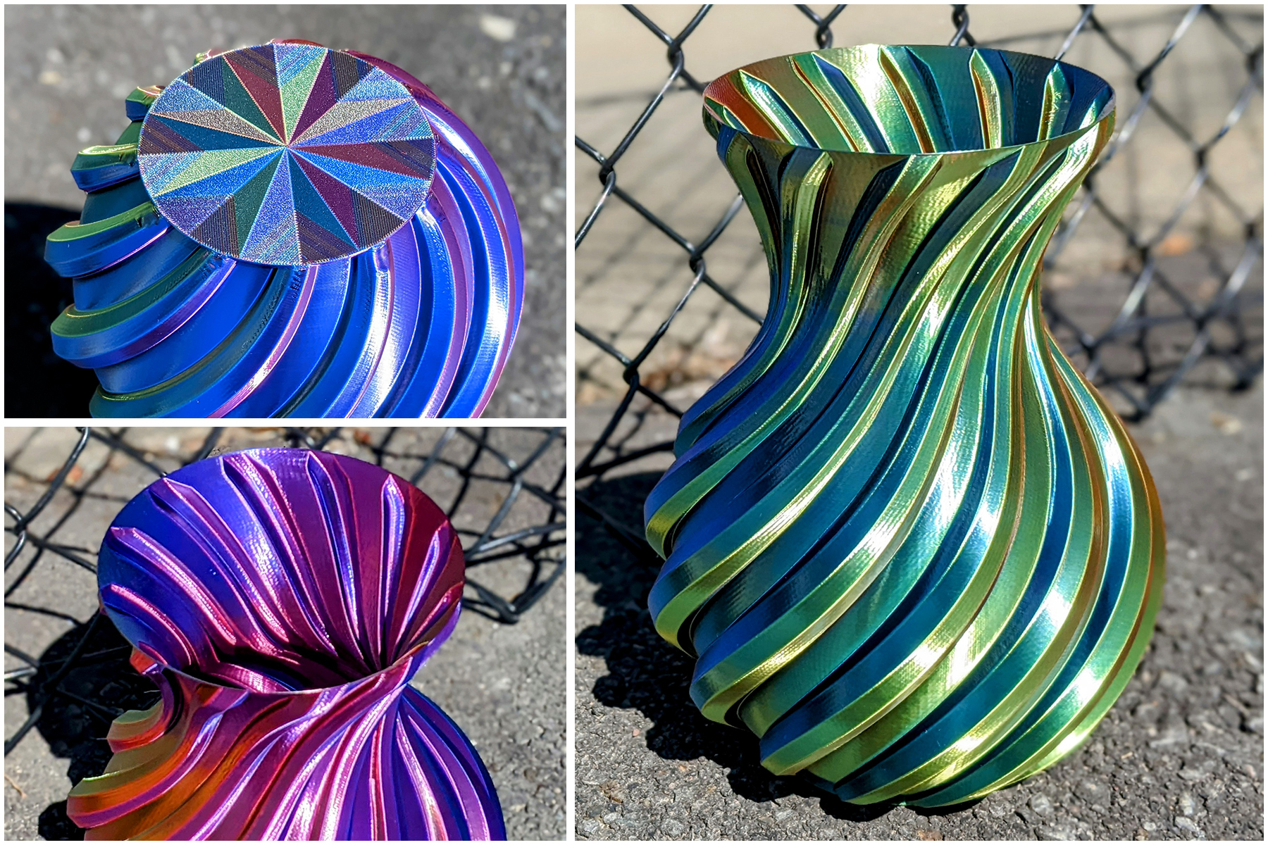 Vase Mode Experiment #043 | Octagon Spiraled by Grandpa 3DPrints ...