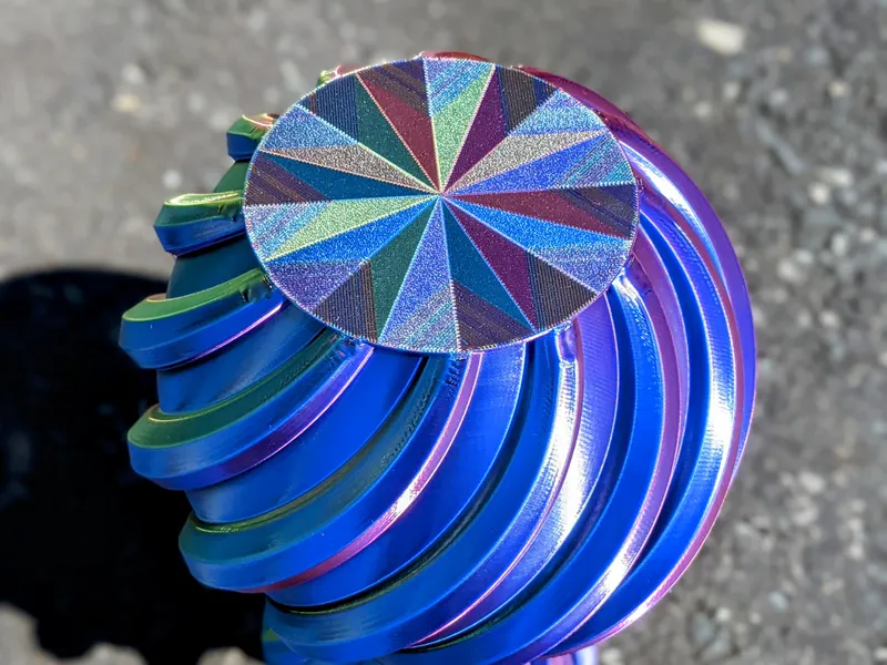 Vase Mode Experiment #043 | Octagon Spiraled by Grandpa 3DPrints ...