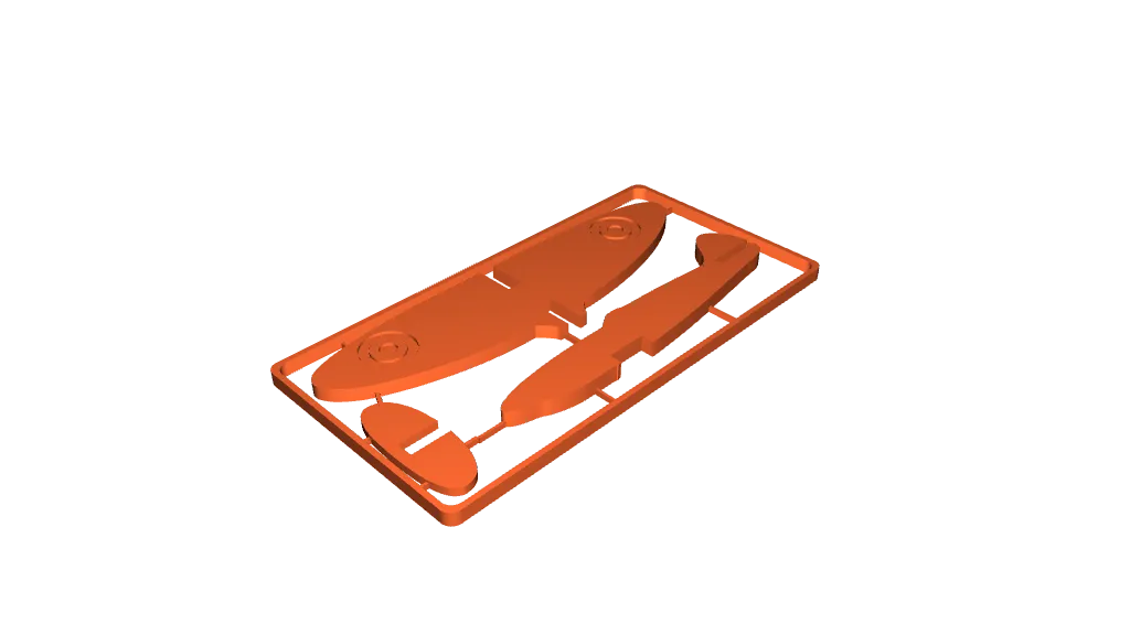 Spitfire Kit-Card by Jchant77 | Download free STL model | Printables.com