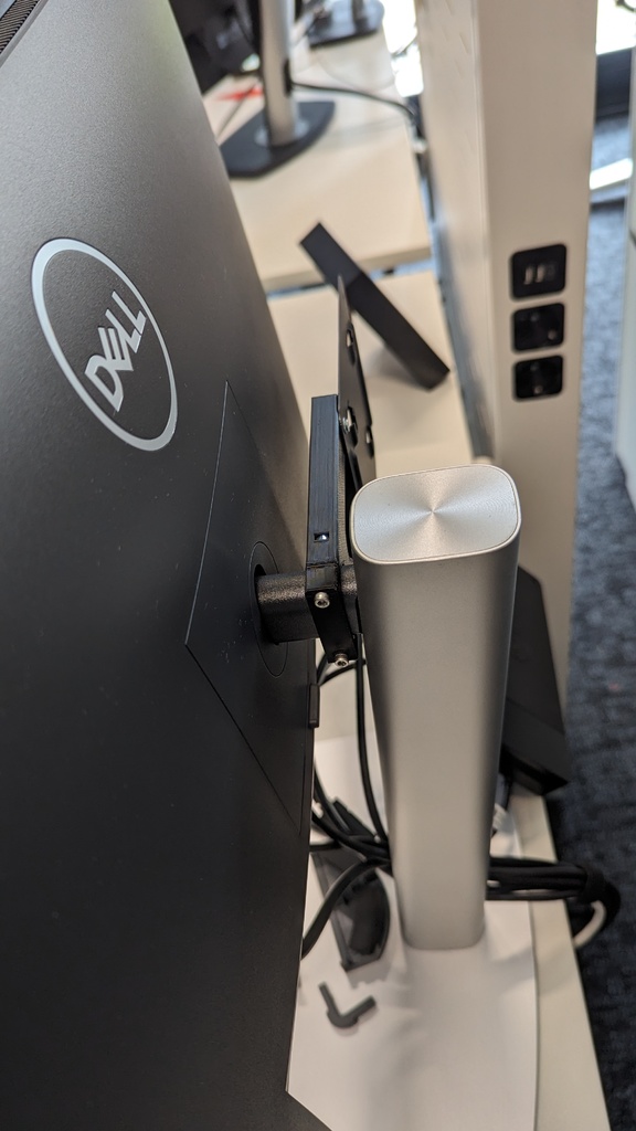 Dell P3421W: mount any Dell Dockingstation (WD15, WD19, WD22) by ...