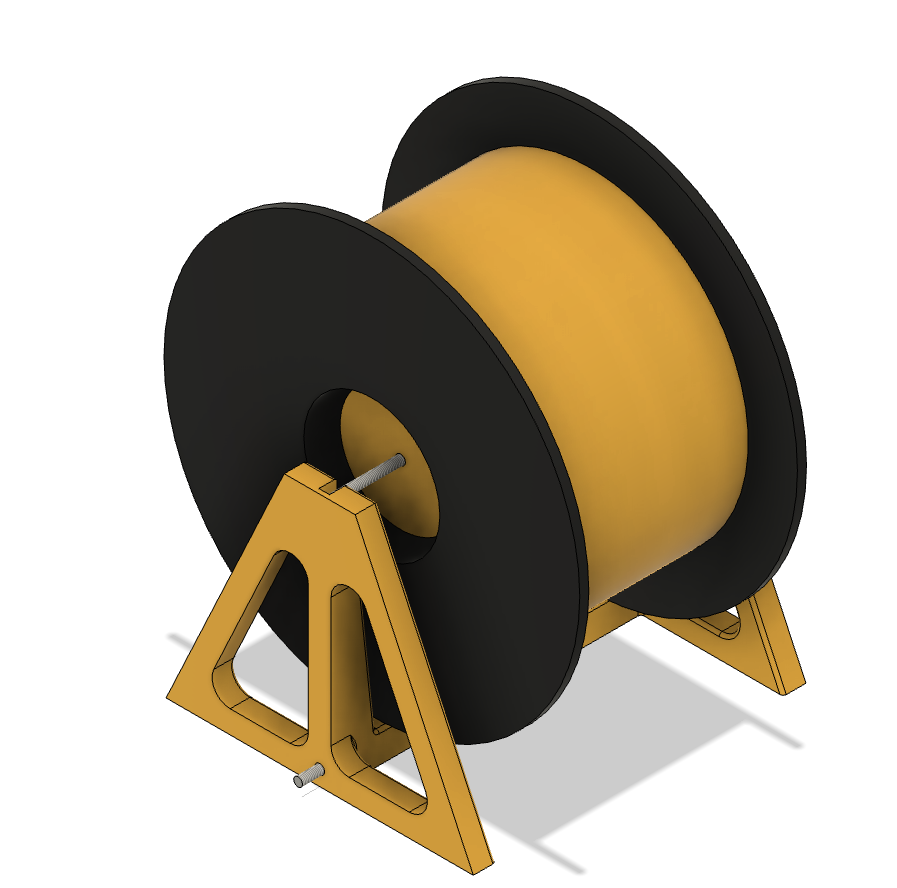 Large spool holder by Greg Marton | Download free STL model ...