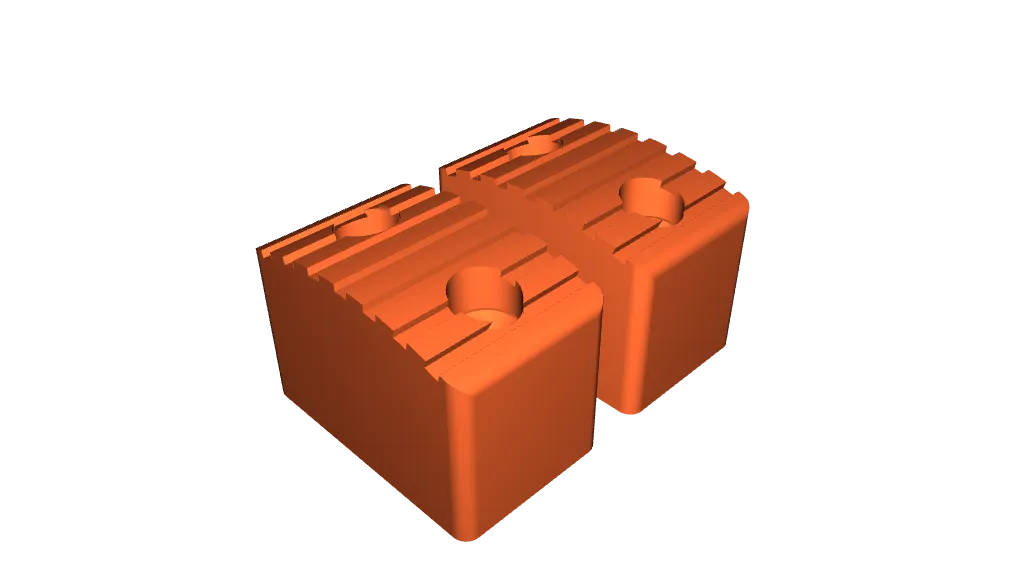 Rubber (TPU) Feet for Attic Ladder by thomers | Download free STL model ...