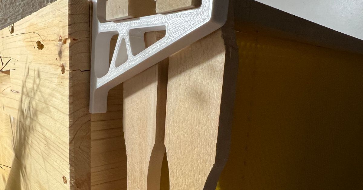 Bee Hive Frame Hanger "Einheitsmaß" by thomers | Download free STL ...