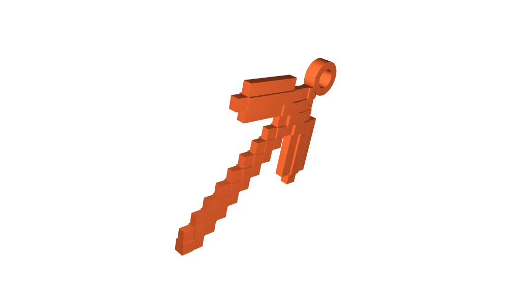 Modello Piccone Minecraft Minecraft Piccone" 3D Models To Print