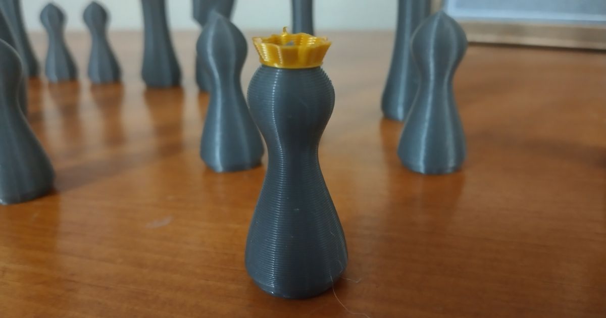 Pawn Crown by Jérémy Reeder | Download free STL model | Printables.com