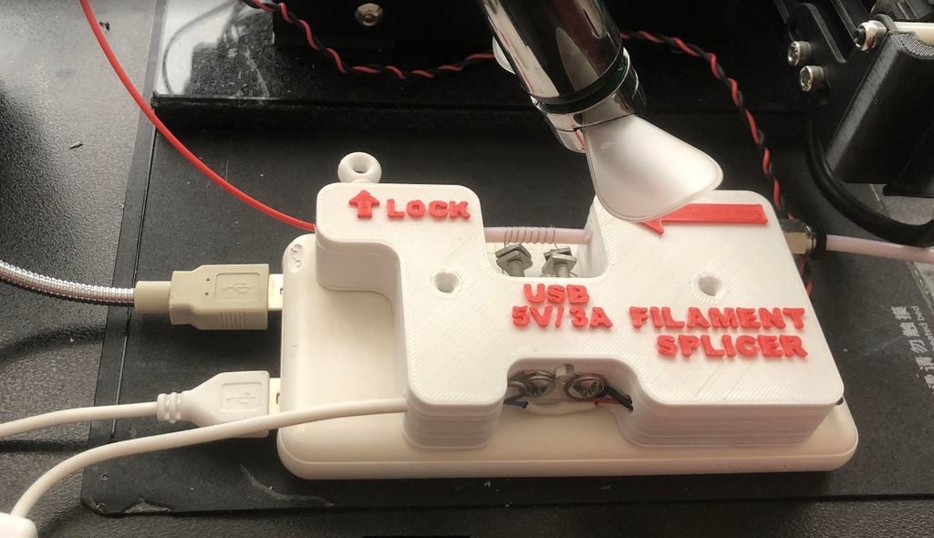 AUTO FILAMENT SPLICER (AFS V1) USING YOUR 3D BOWDEN PRINTER (e.g. Ender ...