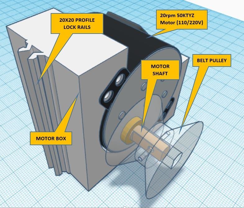 FILAMENT SPOOL REWINDER von Botcan3D | Kostenloses STL-Modell ...