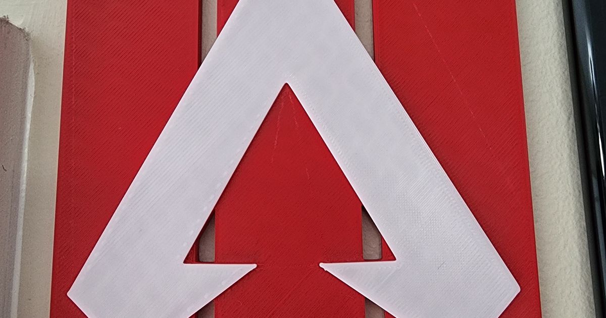 Apex Legends Logo Wall Decor by TacktiCal | Download free STL model ...
