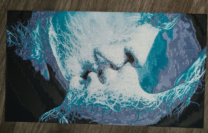 Faces - HueForge by Fisheye_3d | Download free STL model | Printables.com