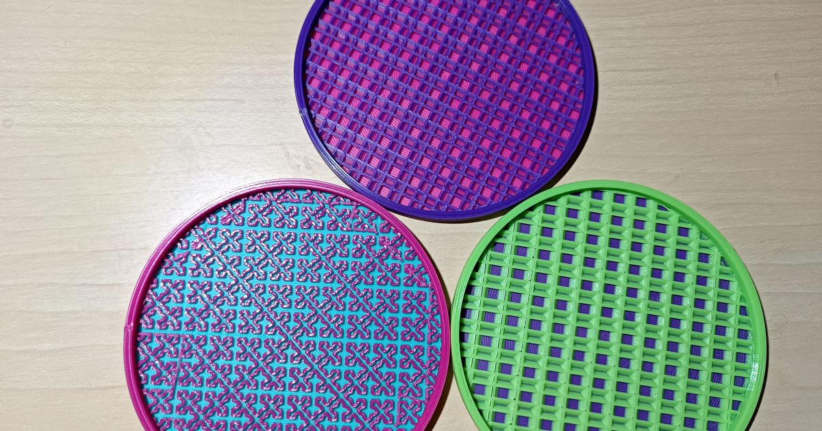 Coaster (Customizable) by Verender | Download free STL model ...