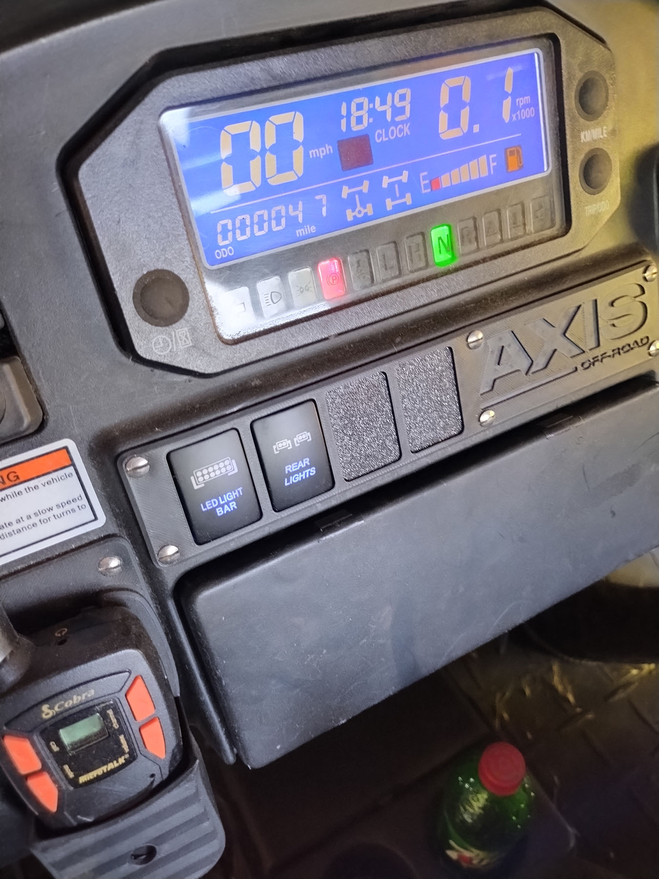 Axis 500 switch panel by El_Taco_Loco | Download free STL model ...