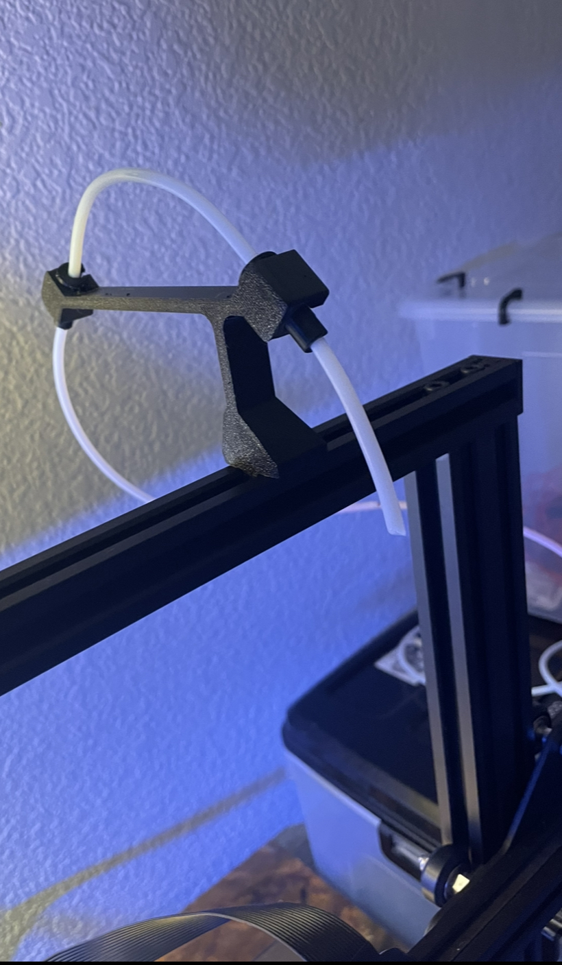 Ender/Aquila Direct drive Filament Guide by Dveus Designs | Download ...