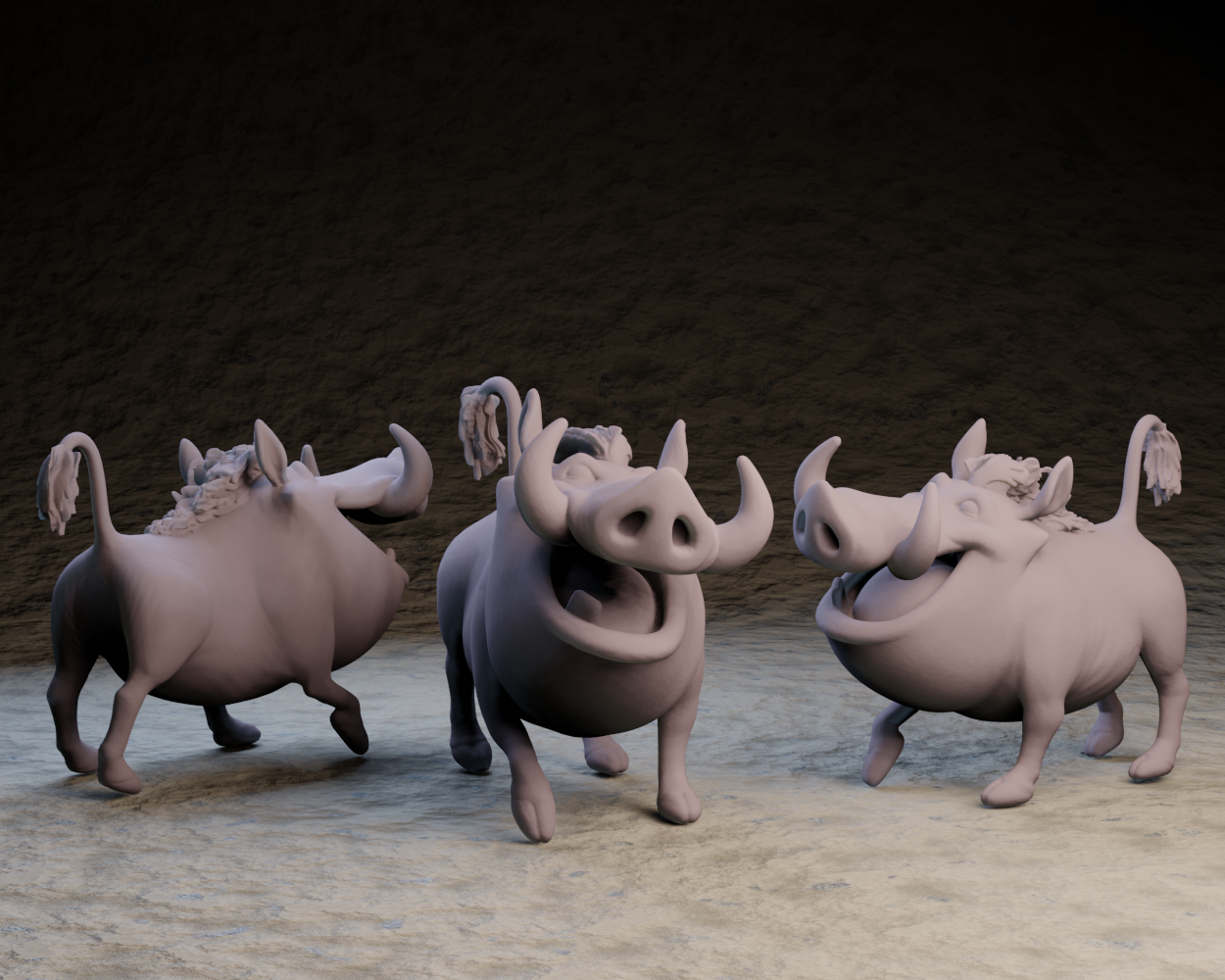 Pumbaa par Peter Farell | Téléchargez gratuitement un modèle STL ...