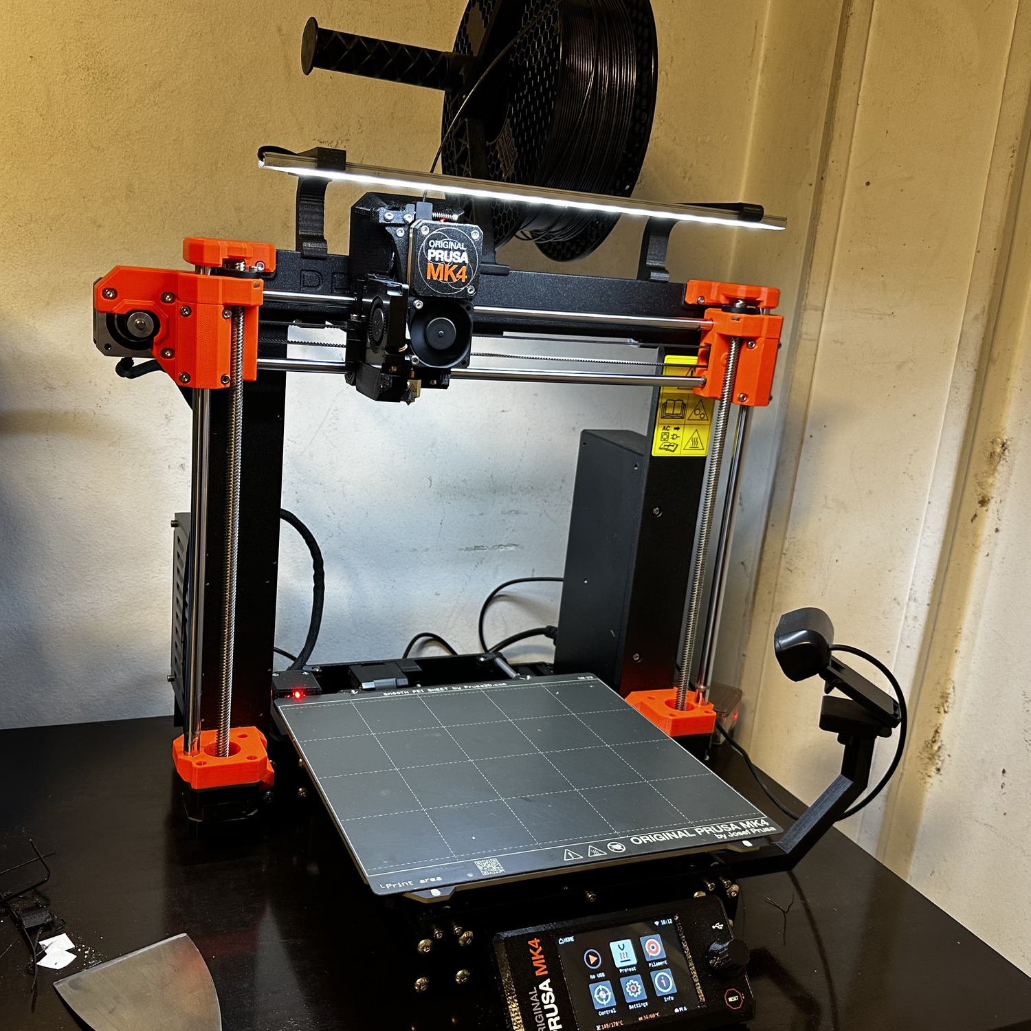 Prusa MK4 Light bar brackets (for 17x7mm LED bars) by PEU | Download ...