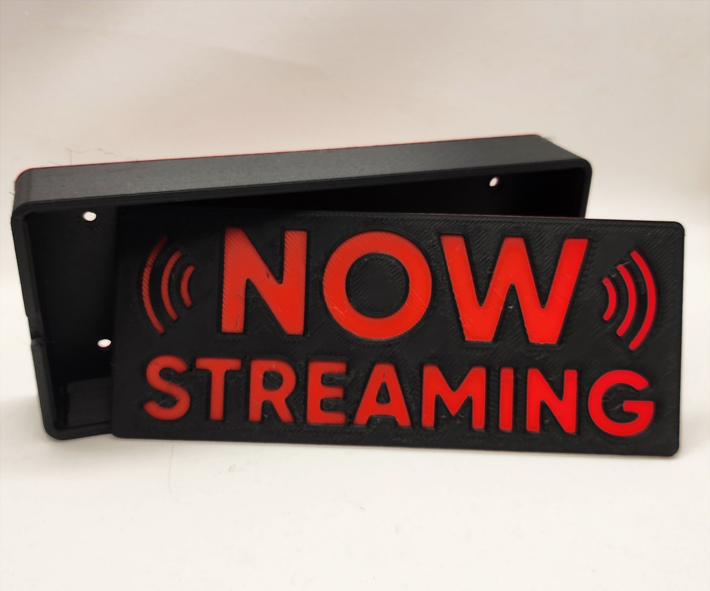 Now Streaming LED Sign - "On-Air" Style 2 Colors by Triple G Workshop ...