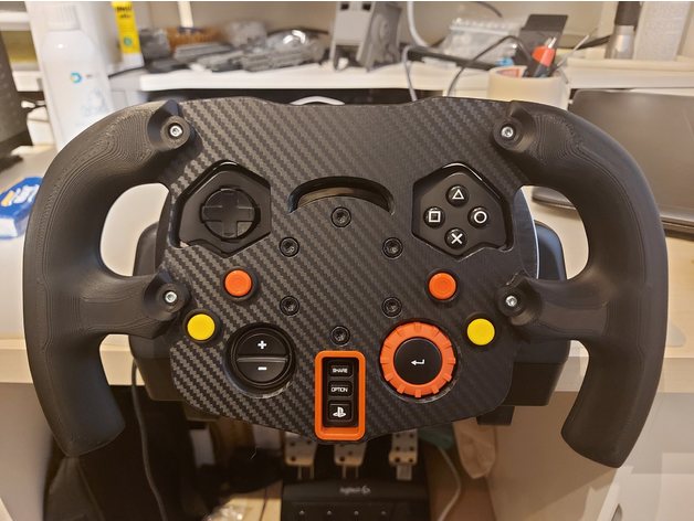 Logitech G29 - F1 Steering Wheel by MEngineer | Download free STL model ...
