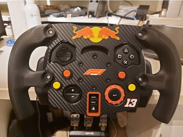 Logitech G29 - F1 Steering Wheel by MEngineer | Download free STL model ...