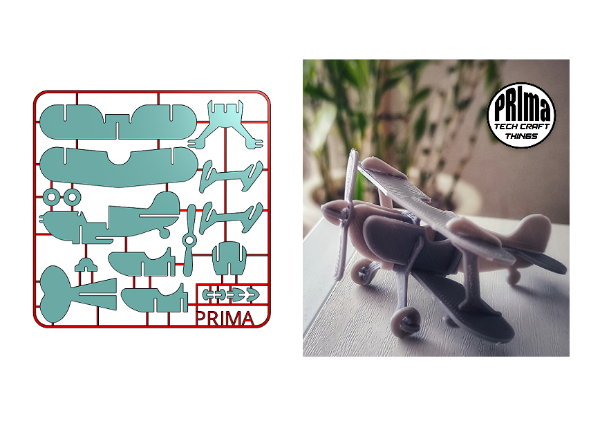 PRIma's Plane (Kit Card) by PRIma | Download free STL model ...