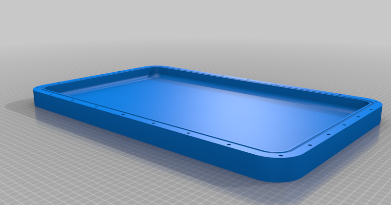 Flat mount Starlink case for CNC/large printing by AroundThisWorldAgain ...